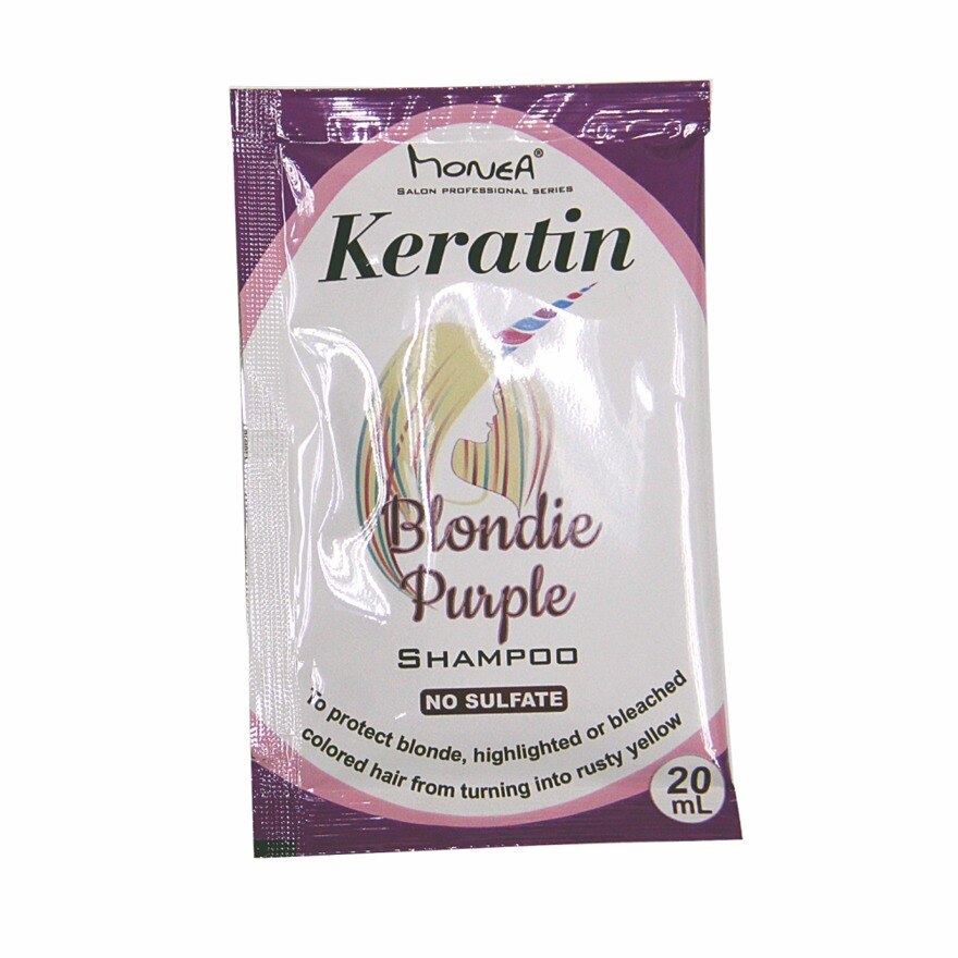 Monea Keratin Blondie Purple Shampoo 20ml Watsons Philippines