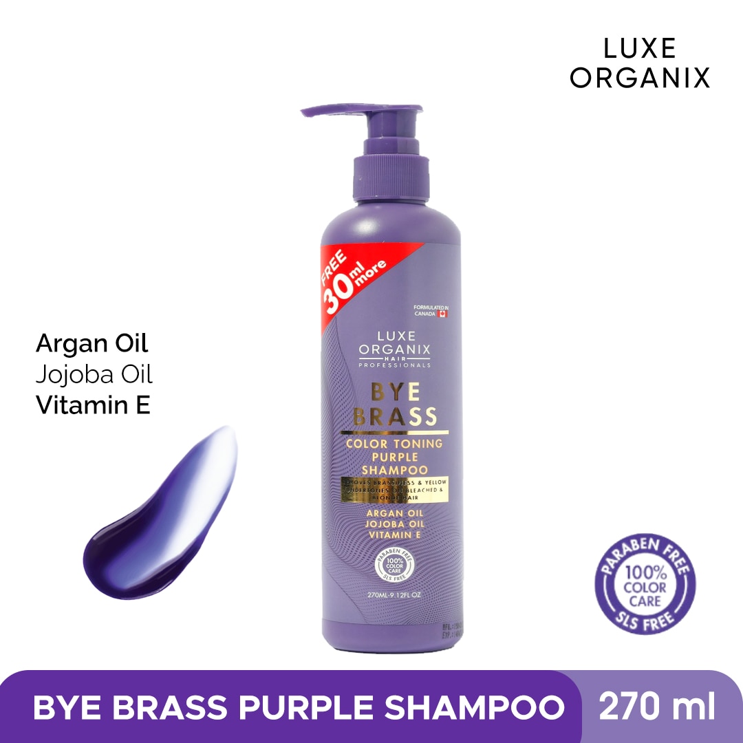 Shop Luxe Organix Purple Shampoo And Purple Treatment Conditioner