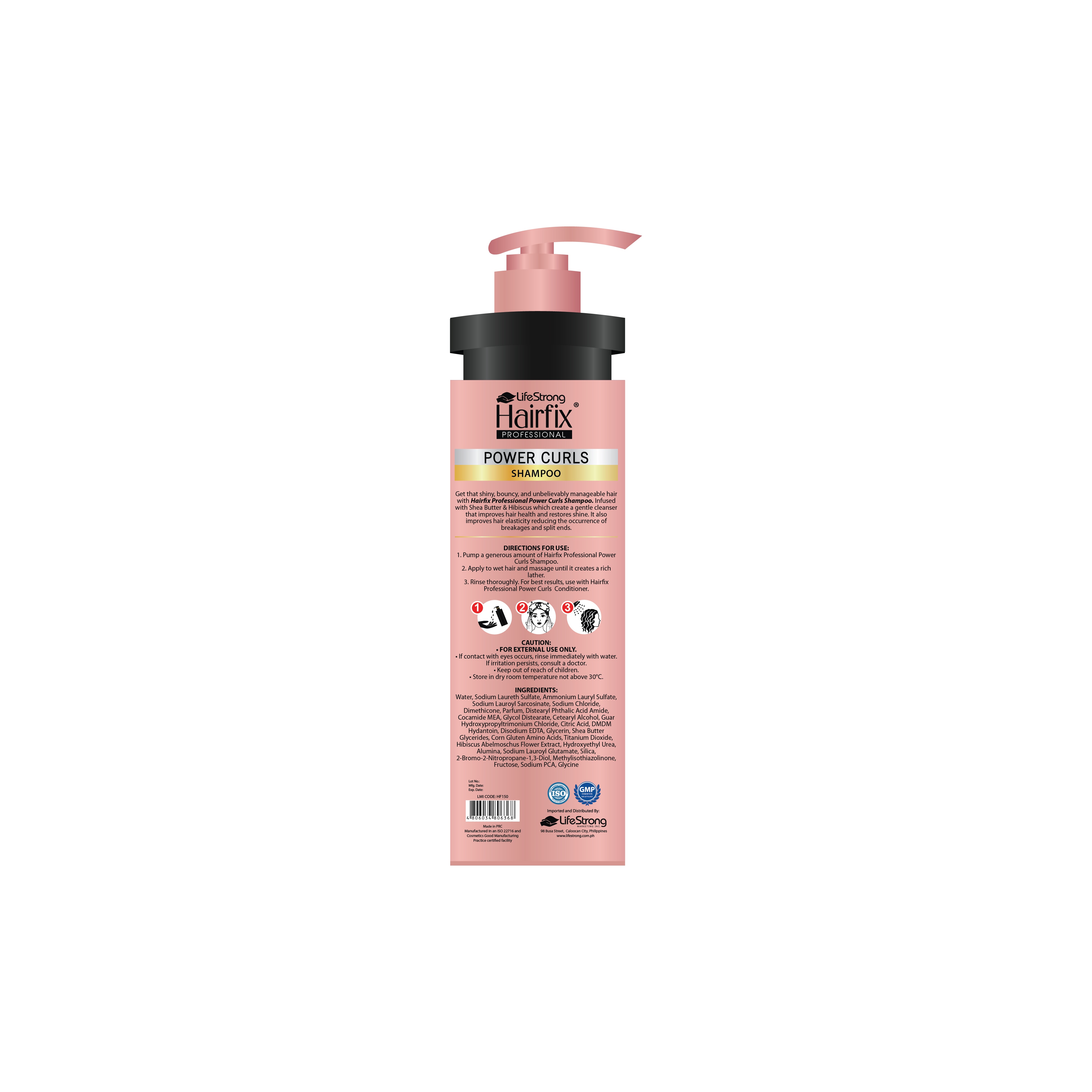Hairfix Hairfix Professional Power Curls Shampoo 250ml Watsons