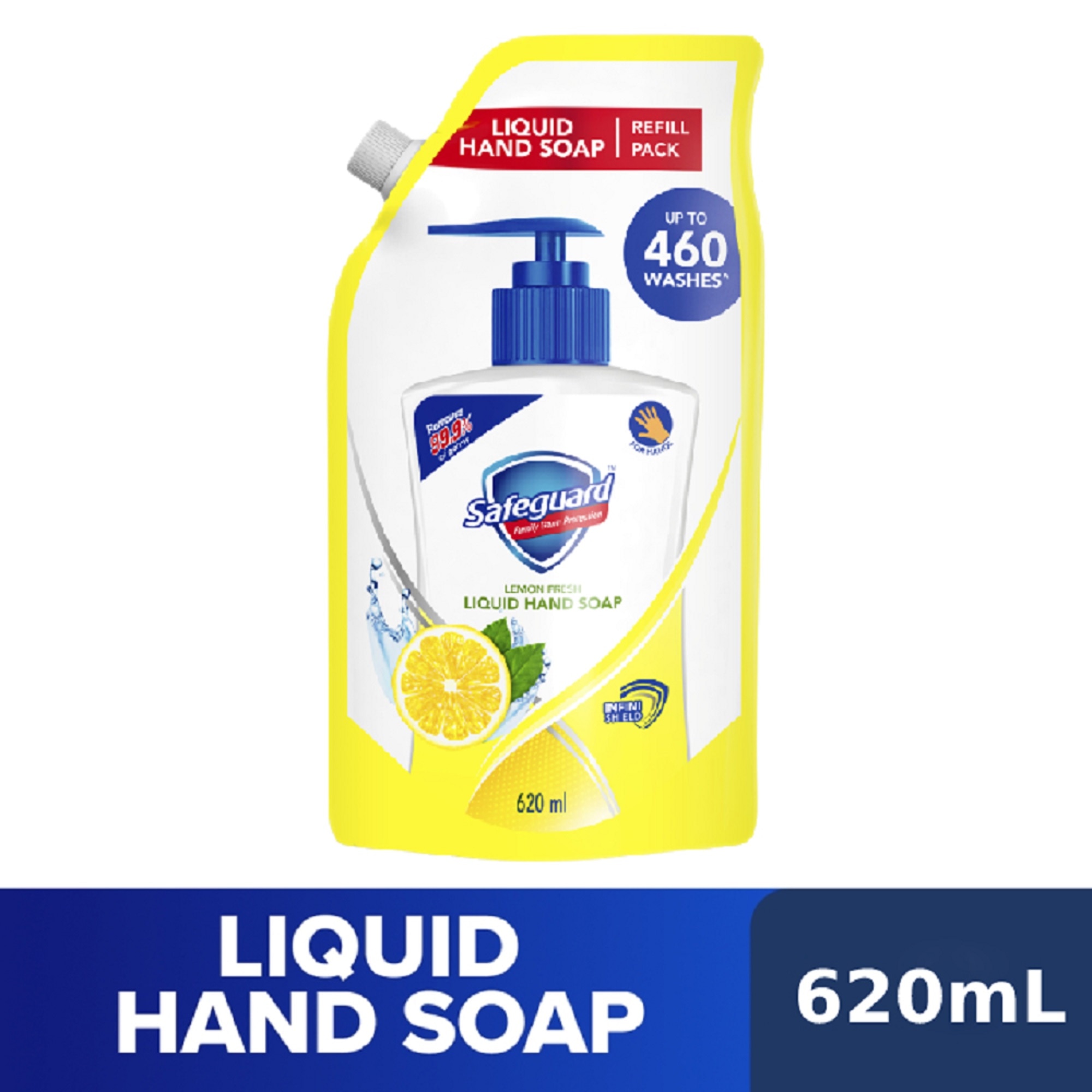 Safeguard Safeguard Liquid Hand Soap Lemon 620ml Refill Watsons