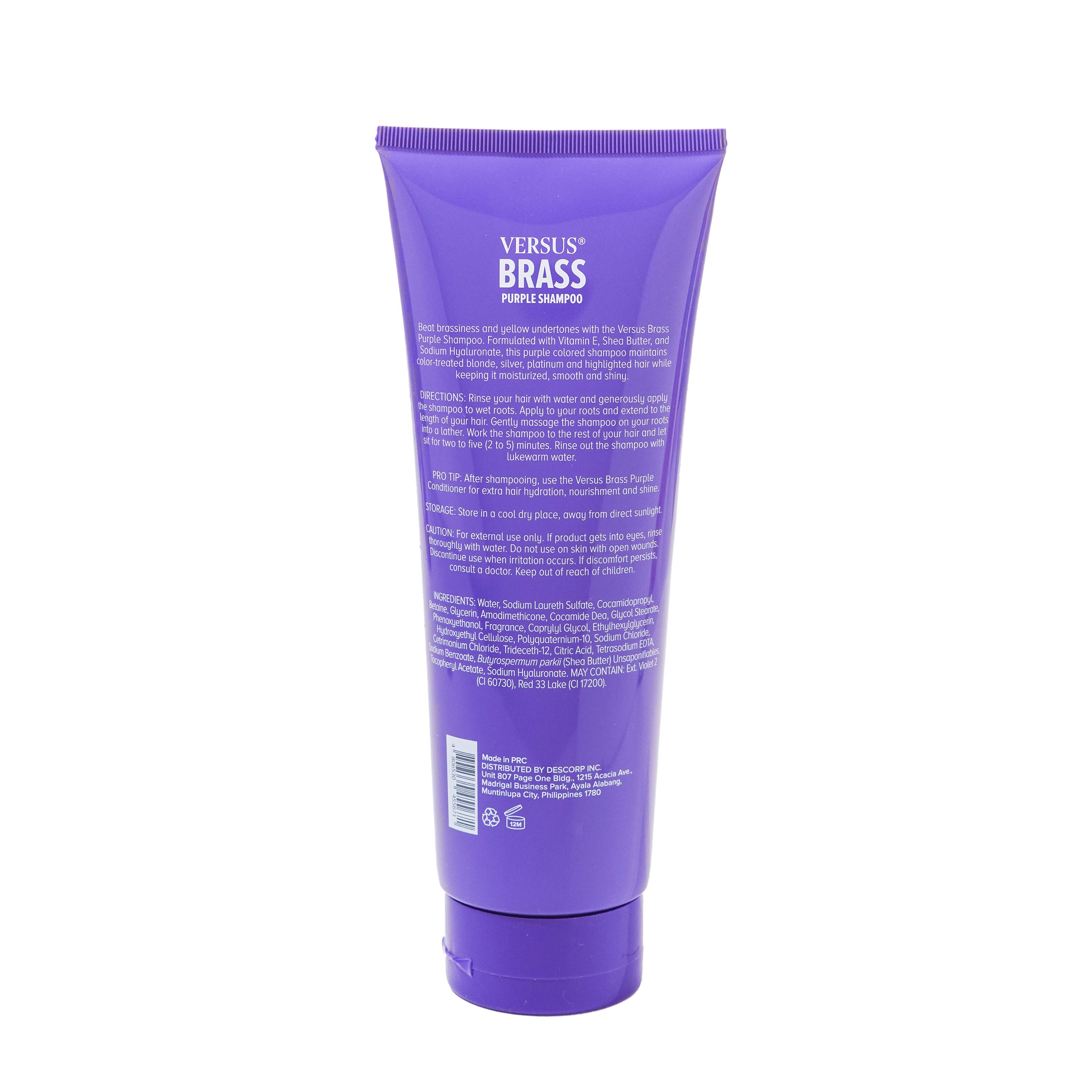 Versus Versus Brass Purple Shampoo 300ml Watsons Philippines